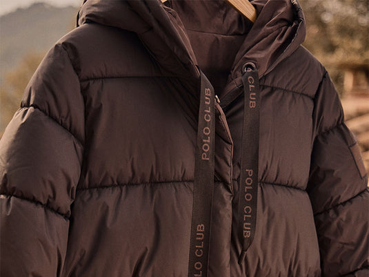 Beige six-panel cap with Rigby Go logo – Polo Club Europe